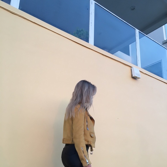 Zara | Jackets & Coats | Zara Yellow Jacket | Poshmark